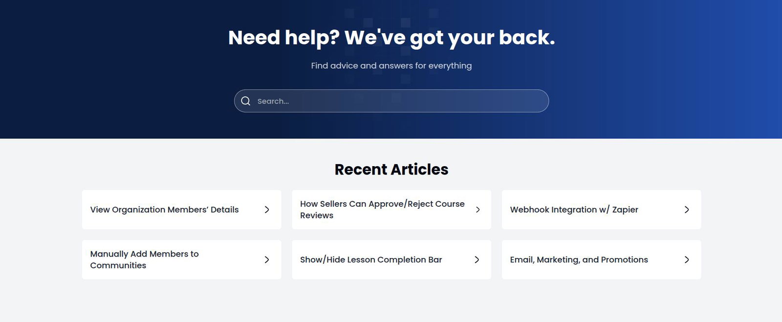 Ezycourse Help Center